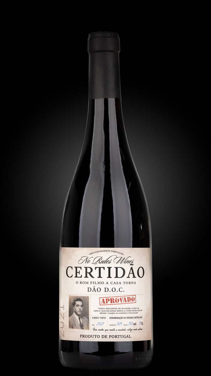 Certidão Red Wine – Código Wine